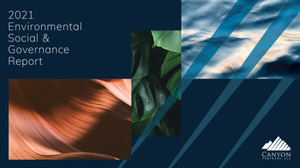 ESG at Canyon Partners » Canyon Partners, LLC